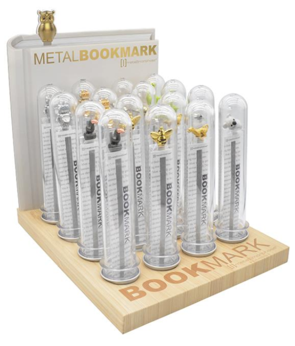 METAL Bookmark (Assorted) | Squirrels & Acorns (Gifts & Decor)