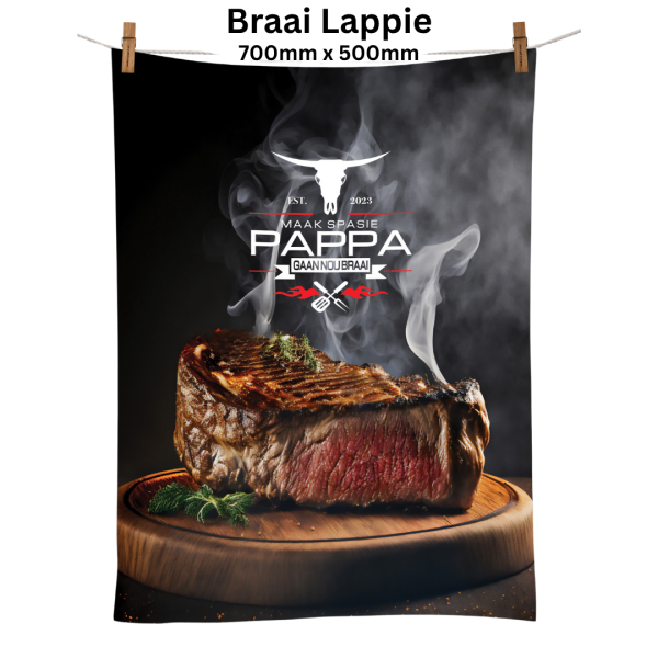 Braai Lappie (Different Designs)… | Squirrels & Acorns (Gifts & Decor)